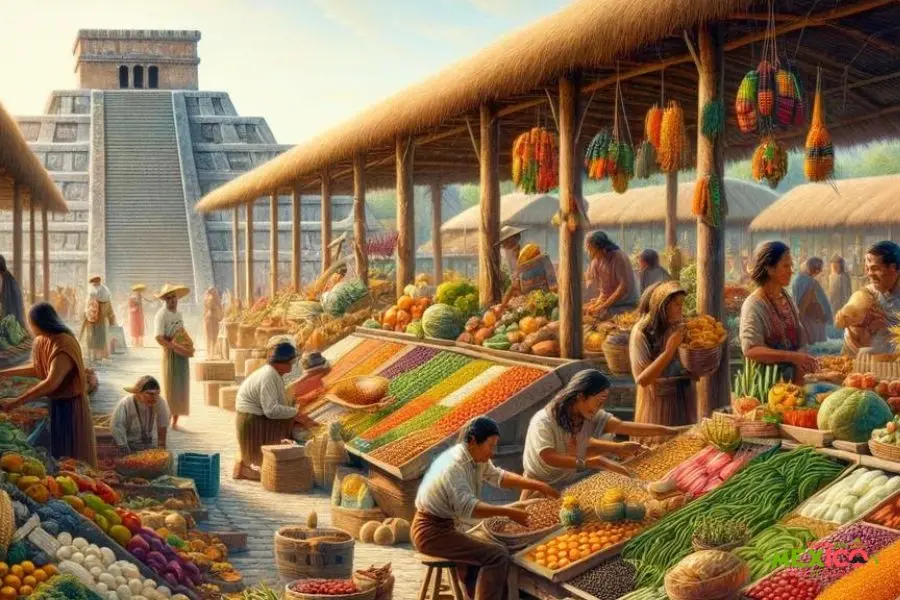 ¿Cómo eran los mercados prehispánicos?